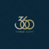 360 Three sixty logo - VSstock